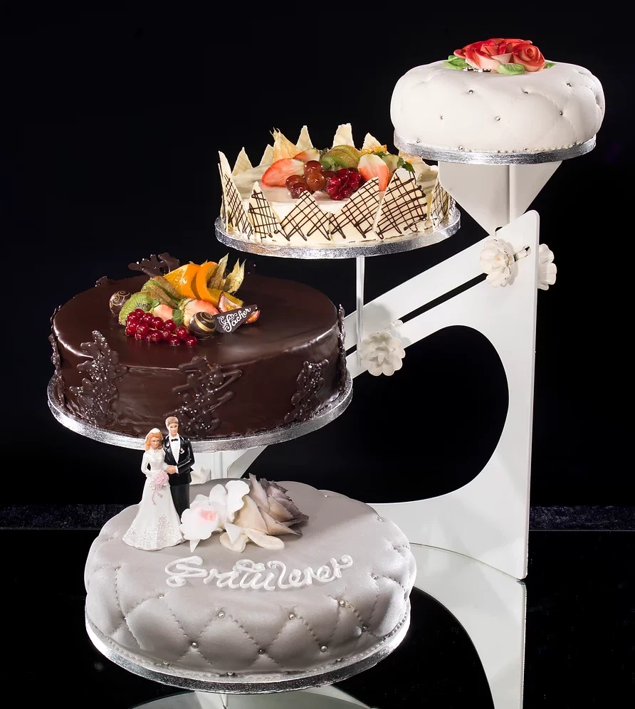 Våre bryllupskaker - Christensen bakeri