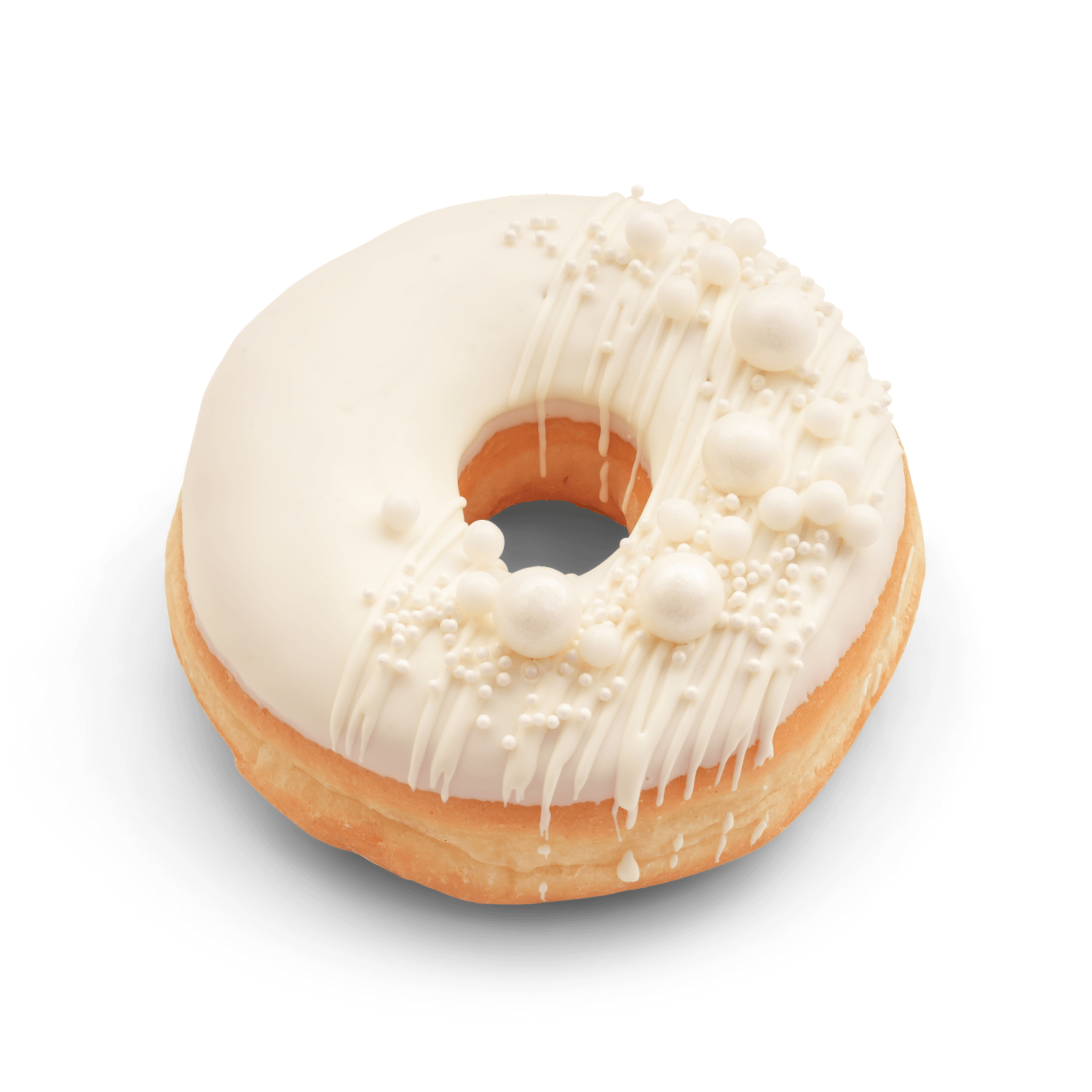 Bestill white doughnut - Cakes by Hancock