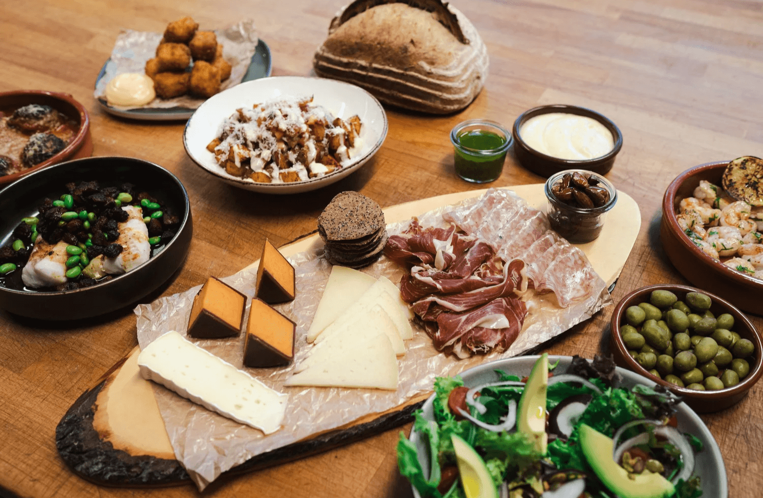 Bestill tapasbord - Catering Berbusmel
