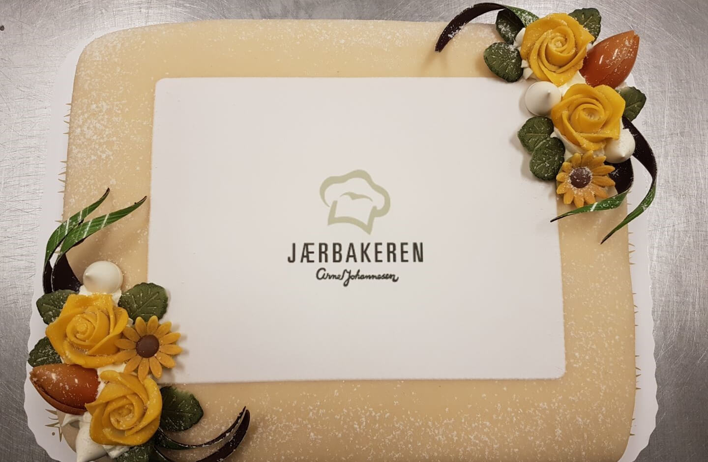 Bestill marsipankake med bilde eller logo - Jærbakeren Arne Johannesen ...