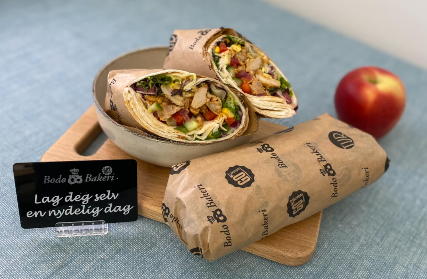 Bestill wraps - Bodø bakeri