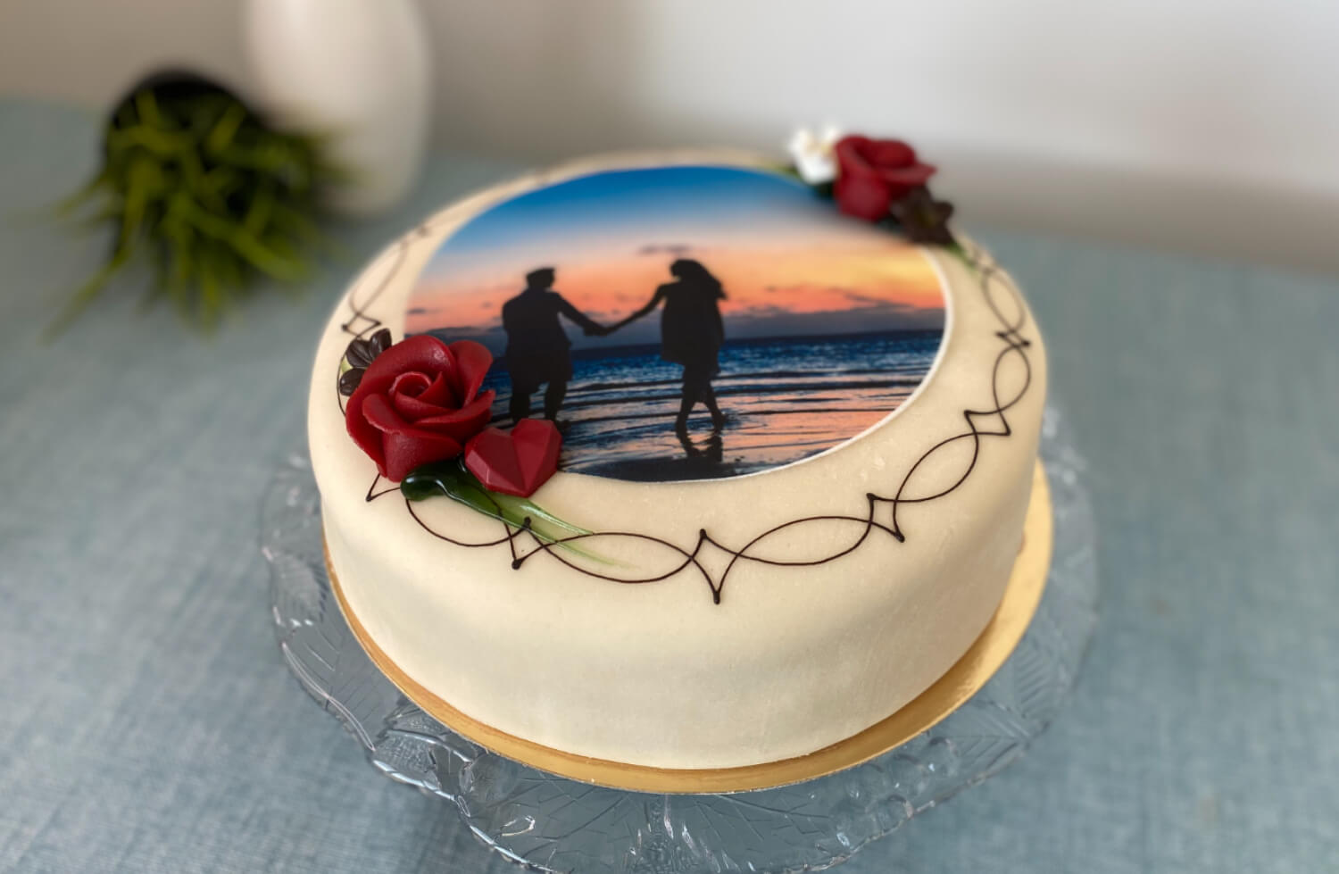 Bestill fotokake / kake med bilde - Bodø bakeri